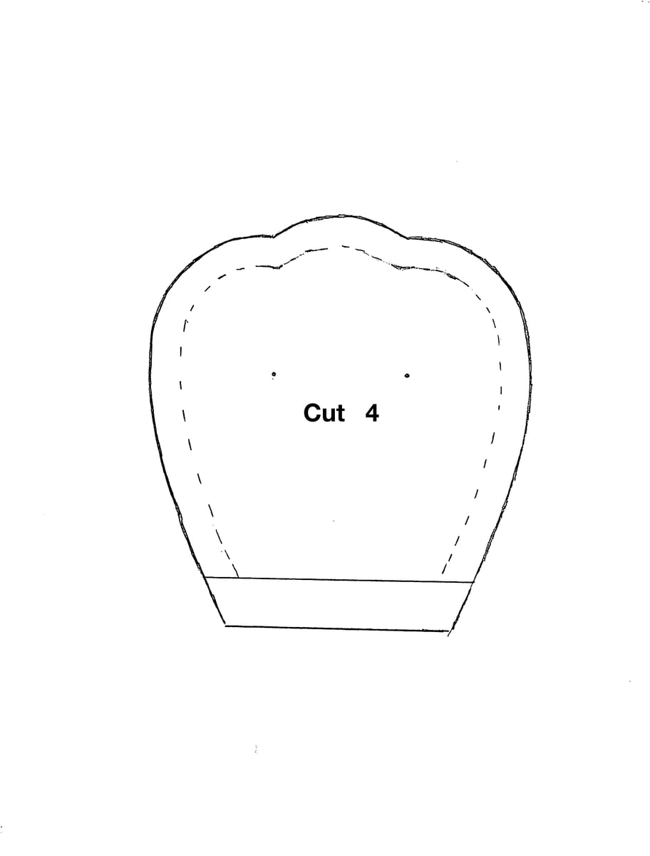 Bunny Ears and Feet Pattern for Small Bunny | ProBowTheHand.com